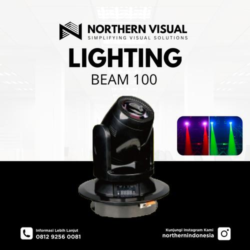 Jual Beam 100W / Moving Beam 100 Watt / Lighting Moving Head - Kab ...