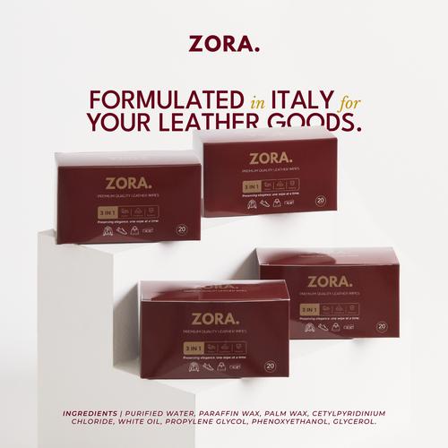 Jual ZORA - Premium Quality Leather Wipes | Tisu Pembersih Kulit ...