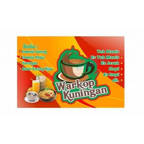 Jual CETAK SPANDUK | BANNER WARUNG KOPI BAHAN FLEXY - Kab. Tangerang ...