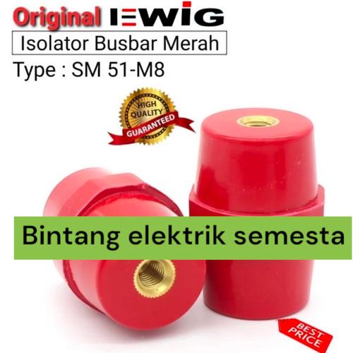 Jual Isolator Busbar EWIG SM 51-8 Merah Original - Jakarta Pusat ...