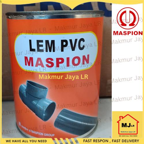 Jual Lem Pipa PVC MASPION 1000 gram 1 kg / Lem pipa paralon pvc / Lem ...