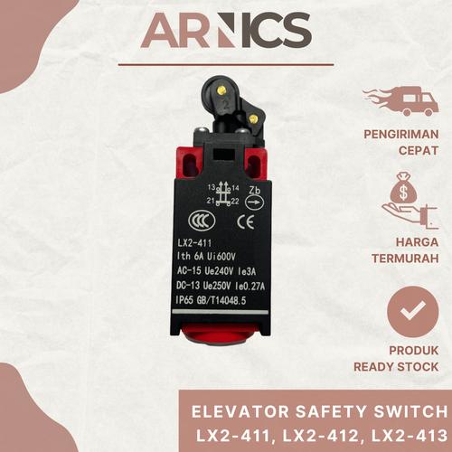 Jual Elevator Safety Switch Otis LX2-411, LX2-412, LX2-413, LX2-414 ...