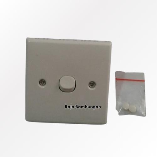 Jual Saklar Seri Single Switch 1 Gang On Off Sakelar Cetekan Lampu ...