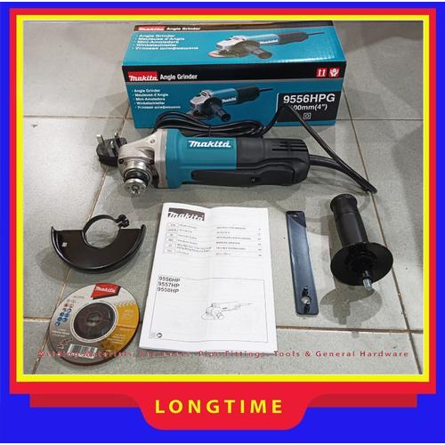 Jual Makita 9556HPG Mesin Gerinda 4" inch (100mm) Angle Grinder Paddle ...
