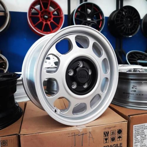 Jual VELG KALENG KLG R16 H5X100-114,3 LEBAR 7 ET42 SILVER || INNOVA ...