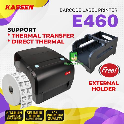 Jual Printer Label Barcode 110mm Direct Thermal dan Transfer Thermal ...