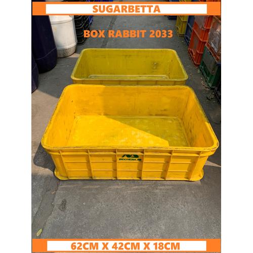 Jual Box Rabbit 2033 Box Plastik Rapat Bak Magot Bak Ikan Bak Kura Kura ...
