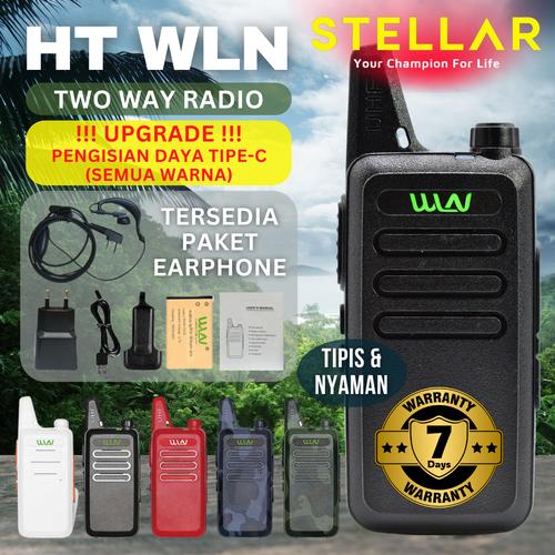 Jual WLN Walkie Talkie Full Set UHF C1 | Two Way Radio Handy Talky HT ...