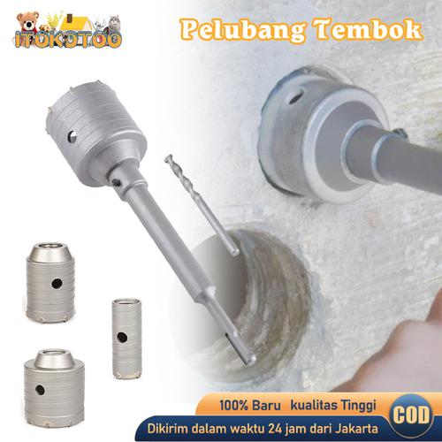 Jual Hollow Core Drill Bit SDS Mata Bor Beton Hole Saw Pelubang Tembok ...