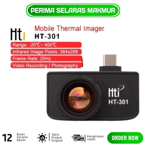 Jual HTI HT-301 IR Infrared Thermal Imager 384x288 Mobile Phone Thermal ...