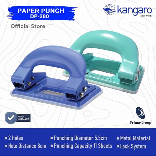 Jual Paper Punch DP-280 / Pembolong Kertas DP 280 / Pelubang Kertas 2 ...