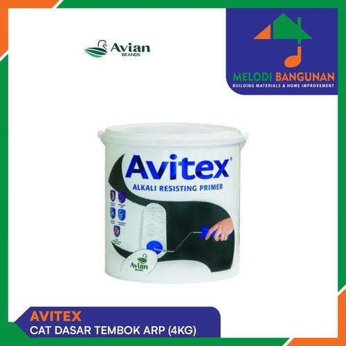 Jual Avitex - Cat Dasar Tembok + Dinding + Alkali Resisting Primer 4 Kg ...