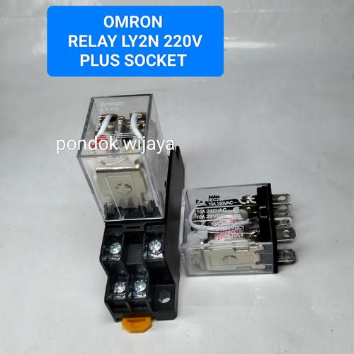 Promo relay ly2n 220vac omron Original - Jakarta Barat - pondok wijaya ...