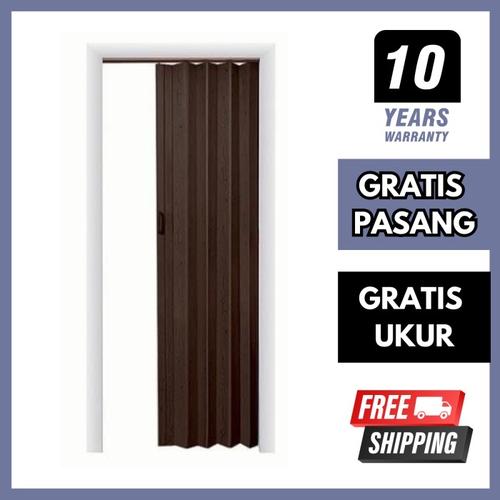 Jual Pintu Folding Door PVC Lipat Custom - Pintu Lipat PVC - Penyekat ...