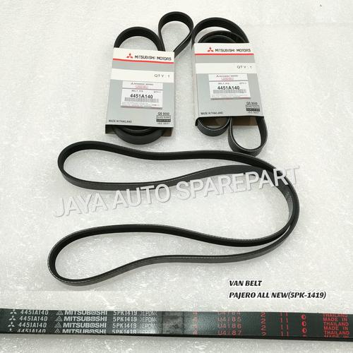 Jual FAN BELT VAN BELT TALI KIPAS (5PK 1419) ALL NEW PAJERO SPORT 2017 ...