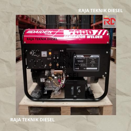 Jual Daiden Genset Las Generator Welder 7000 5000 WATT Bensin ORIGINAL ...