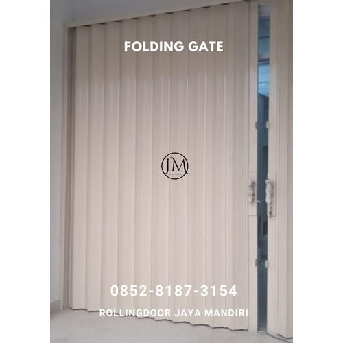 Jual pemasangan Pintu Ruko,Toko Pintu Sliding Folding Gate baja 0,5mm ...