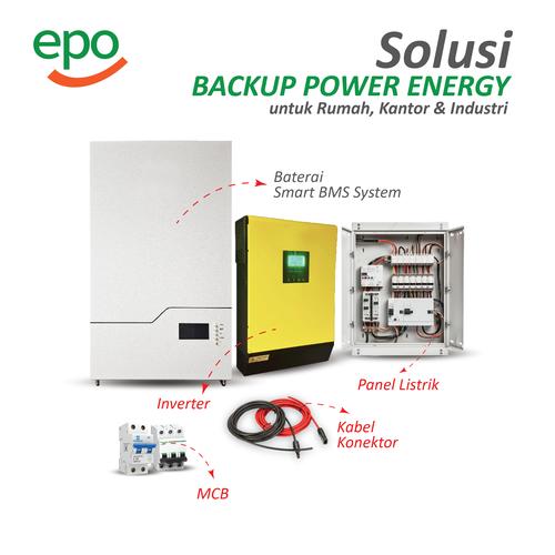 Jual BATERAI POWER LISTRIK CADANGAN BACKUP POWER UNTUK RUMAH, KANTOR ...
