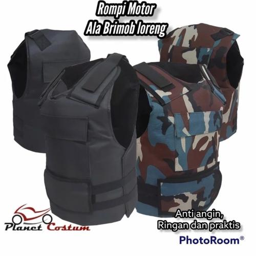 Promo ROMPI MOTOR BRM - Hitam Bahan Anti Angin Cocok Buat Harian ...