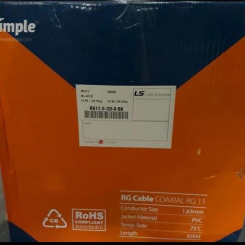 Jual LS KABEL COAXIAL RG 11 Kabel RG 11 Merek LS - Jakarta Pusat ...