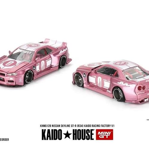 Jual Kaido House Mini GT Nissan Skyline GTR R34 Pink KHMG128 - Kota ...