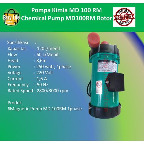 Jual Pompa Kimia Chemical Md 100 RM Magnetic MD100R Pump Drive MD100RM ...