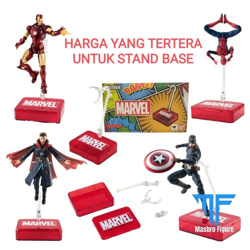 Jual Action Base SHF Figure 1/12 Stand Base MARVEL 1 Capit Red ...