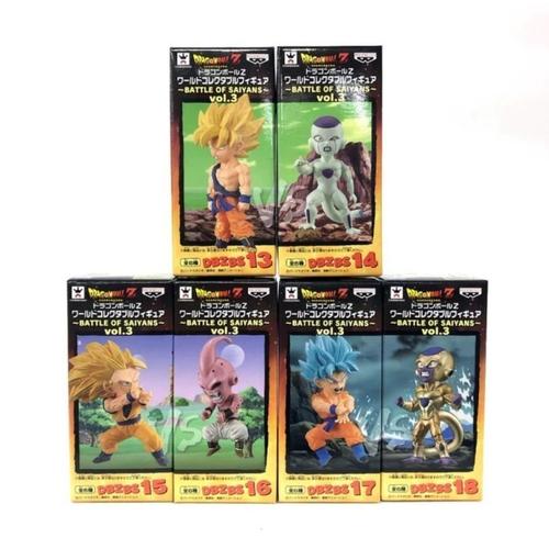 Jual ORIGINAL action figure Dragon Ball WCF Battle of Saiyans v3 action ...