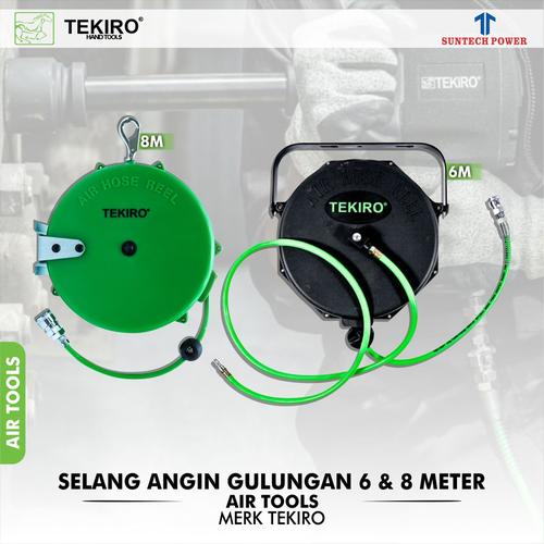 Jual Selang Angin Gulungan 6 Meter 8 Meter Merk Tekiro Air Hose Reel ...