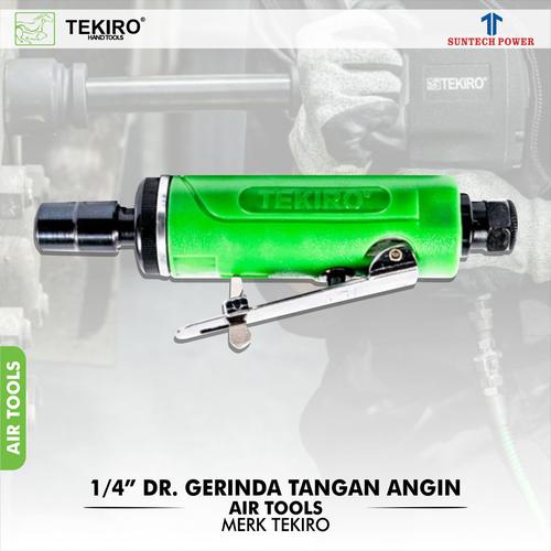 Jual 1/4" DR Gerinda Tangan Angin Merk Tekiro Air Die Grinder Type AT ...