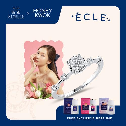 Promo Adelle Jewellery x Honey Kwok - Felicity Ring - Cincin Emas Berlian - 11 Cicil 0% 3x ...