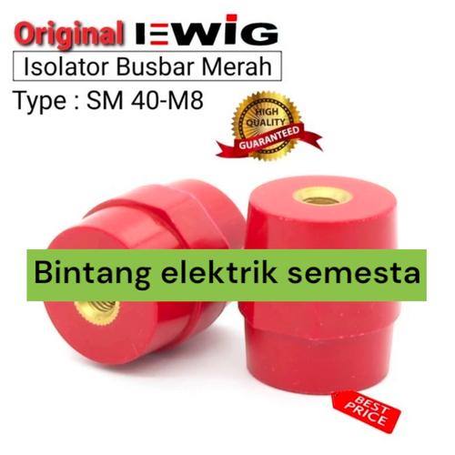 Jual Isolator Busbar EWIG SM 40-8 Merah Original - Jakarta Barat ...