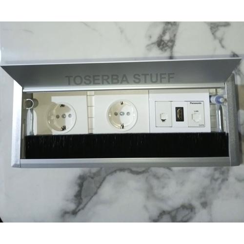 Jual GROMMET GROMET BOX STOP KONTAK MEJA SLOW MOTION SOFT CLOSING SOFT ...