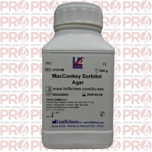 Jual MacConkey SORBITOL Agar 500 g - LIOFILCHEM - Kab. Bogor ...
