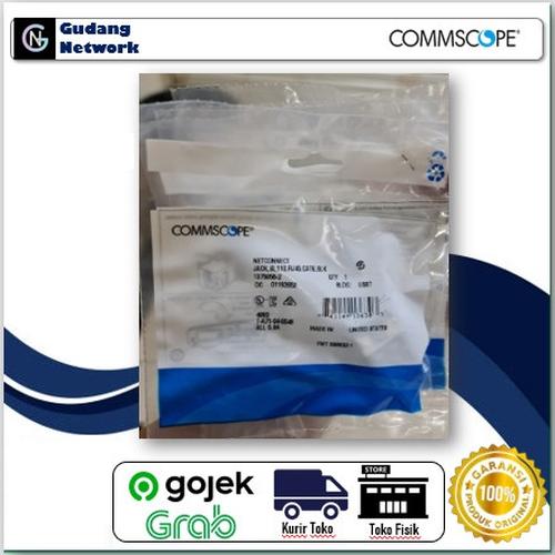 Jual AMP Modular jack cat6/ AMP commscope modular jack cat6 - Biru ...