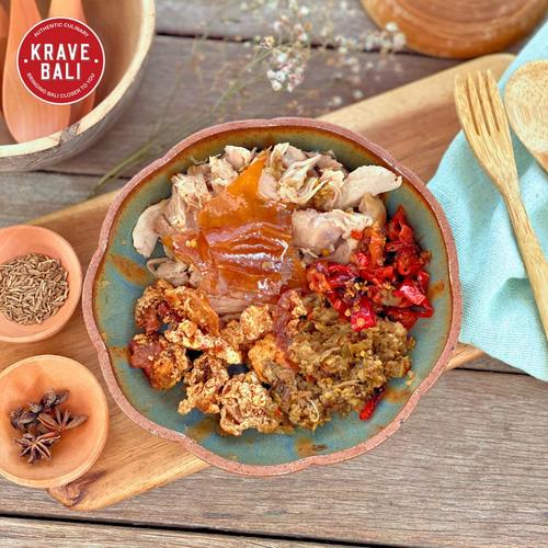 Promo KRAVE BALI Bigul Pak Dobiel Babi Guling Komplit Dobil 170 Gram ...