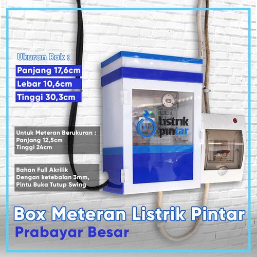 Promo Box Meteran Listrik Akrilik Prabayar Listrik Pintar Edition ...