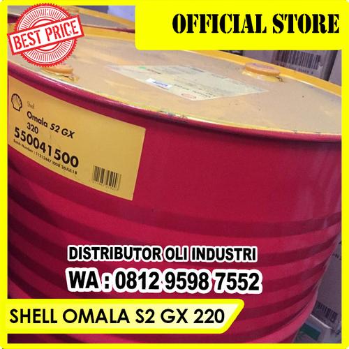 Jual SHELL OMALA S2 GX 220 ( DRUM 209 L - Ready Stock ) - Kota ...