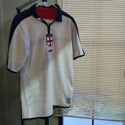 Jual England Home 2003-2005 Reversible Timnas Inggris Euro 2004 ...