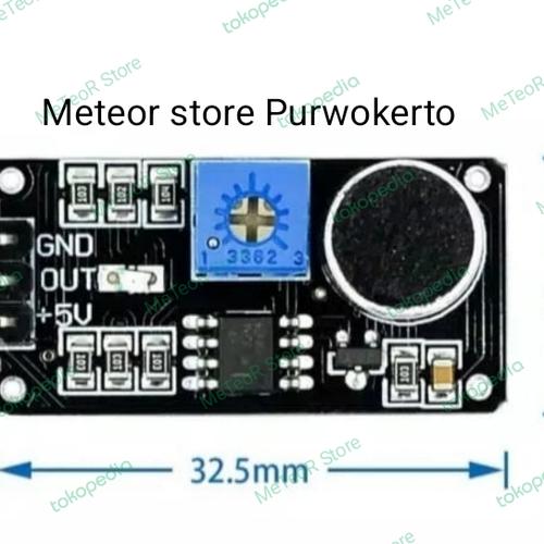 Jual Sensor Deteksi Suara Arduino sound sensor - Kab. Banyumas - meteor ...