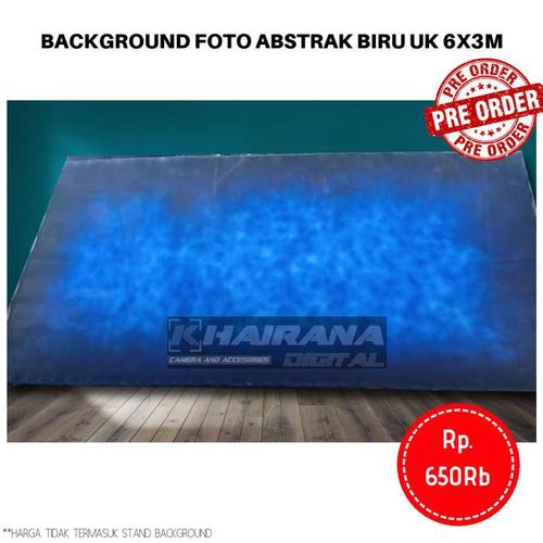Jual Background Backdrop Layar Foto Wisuda abstrak biru hitam Besar ...