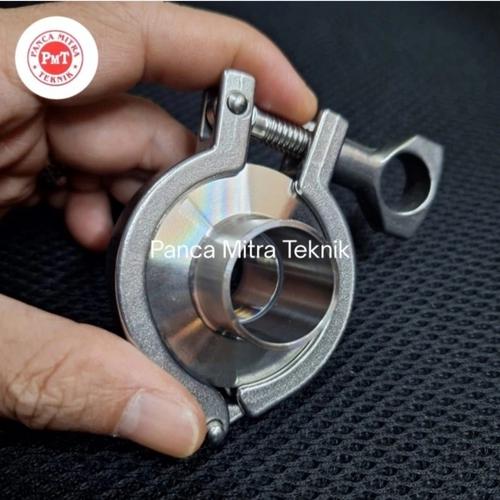 Jual Clamp Ferrule Set 1" inch Sanitary SS316 - Jakarta Barat - Panca ...