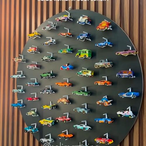 Jual display board hotwheels mobil mainan pajangan dinding gantung ...