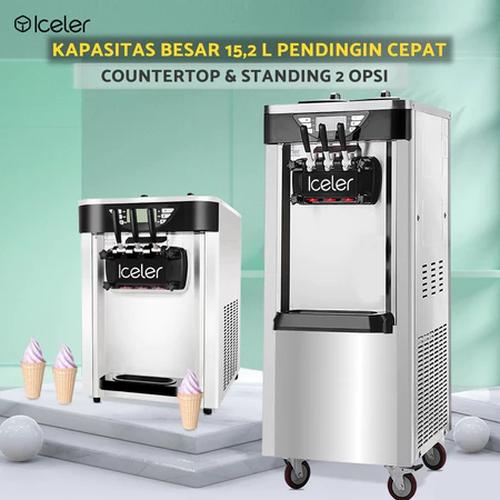Jual Mesin Es Krim Soft Ice Cream Maker 3 Tuas Classic Series ...