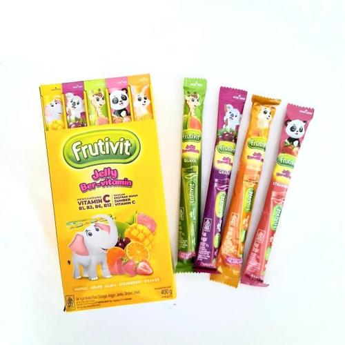 Jual New Frutivit Jelly Stick Aneka Rasa Buah (Isi 20 Stik) High ...