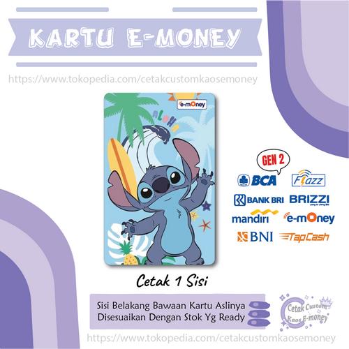 Jual KARTU E MONEY E TOLL KARTUN DISNEY LILO & STITCH KARTUN ANIME E ...