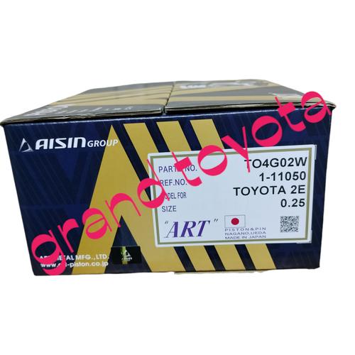 Jual Piston Starlet Kapsul 2E EP80 Oversize 0,25 Art Japan Harga Set ...