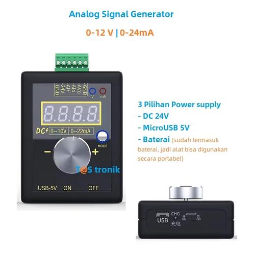 Jual Analog signal generator 4 20mA current generator Sinyal Generator ...