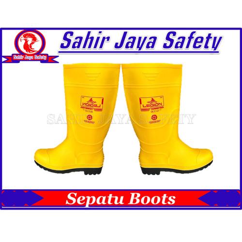 Promo Sepatu Safety Boots Ujung Besi Legion Sepatu Safety Boots Warna ...