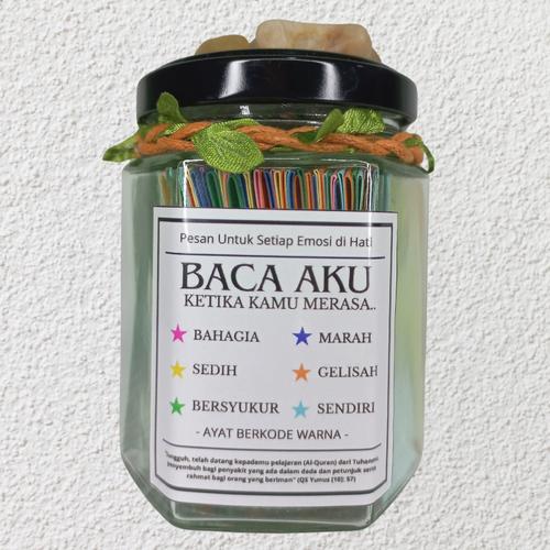 Jual Muslim Jar [Simple Edition] || Jar Kaca berisi Ayat dan Hadist ...